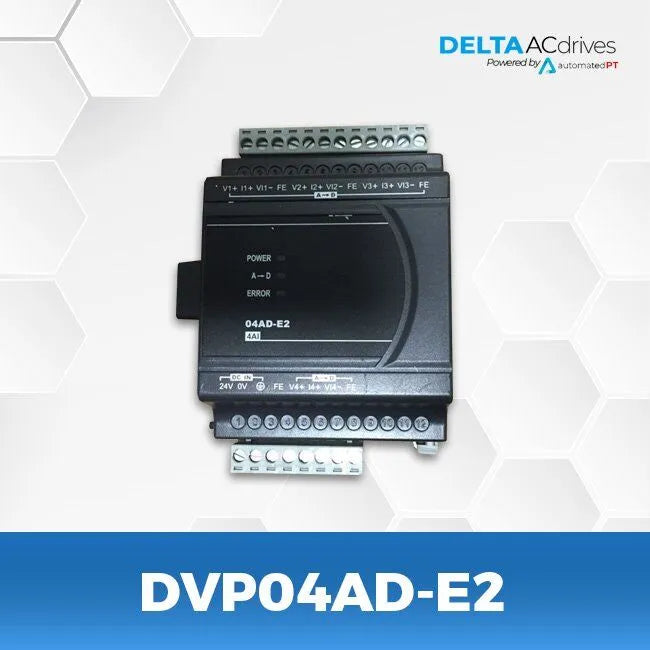 DVP04AD-E2 4AI 24VDC Extension for ES2 | Delta Automation – Online ...